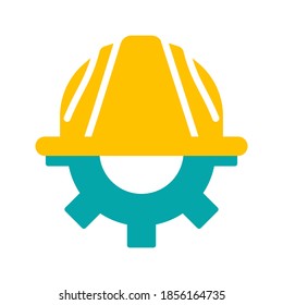Engineer Icon Safety Helmet Editable Icon Stock Vector (Royalty Free ...