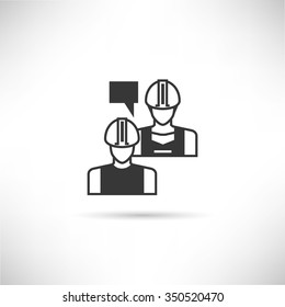 Engineer Meeting Consultant Stock Vector (Royalty Free) 350520470 ...