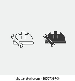 Engineer Vector Icon Maintenance Icon Stock Vector (Royalty Free ...