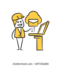 1,095 Stick Figure Engineer Images, Stock Photos & Vectors | Shutterstock