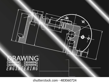 Engineering Drawing Features Stock Picture Stock Vector (Royalty Free ...