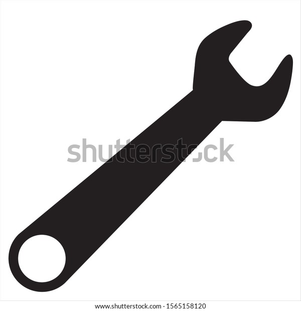 Engineering Icon Wrench Vector Equipment Stock Vector (Royalty Free ...