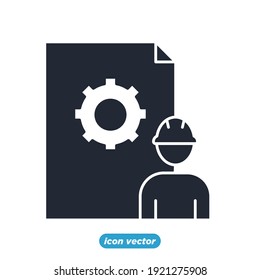 Engineering People Icon People Teamwork Engineering Stock Vector ...