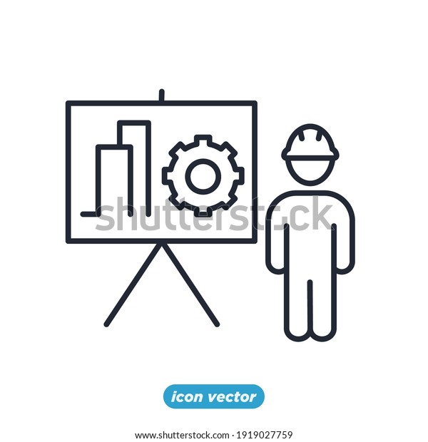 Engineering People Icon People Teamwork Engineering Stock Vector ...