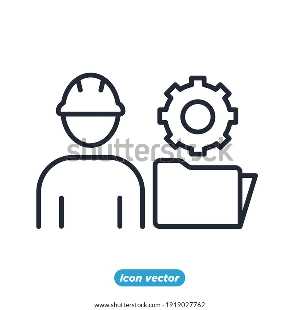 Engineering People Icon People Teamwork Engineering: Vector có sẵn ...