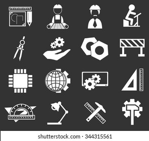 Engineering Symbol Web Icons 스톡 벡터(로열티 프리) 344315561 | Shutterstock