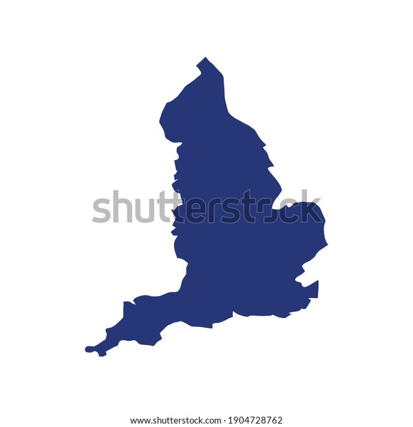 England Map Vector Logo Design Creative Stock Vector (Royalty Free ...