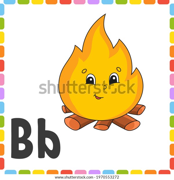English Alphabet Abc Square Flash Cards Stock Vector (Royalty Free ...