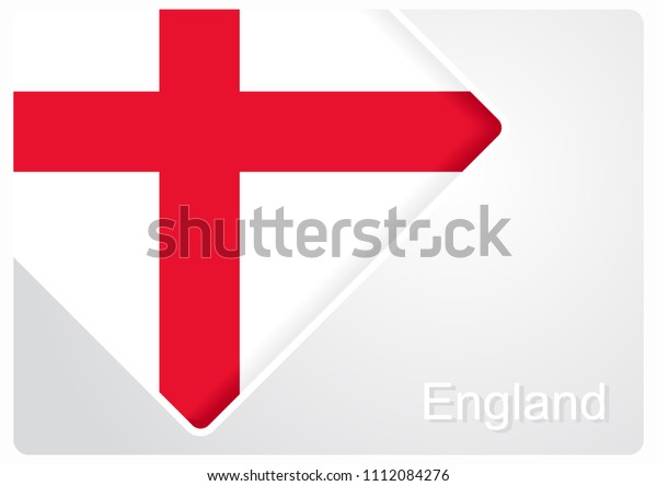 English Flag Design Background Layout Vector: เวกเตอร์สต็อก (ปลอดค่า ...