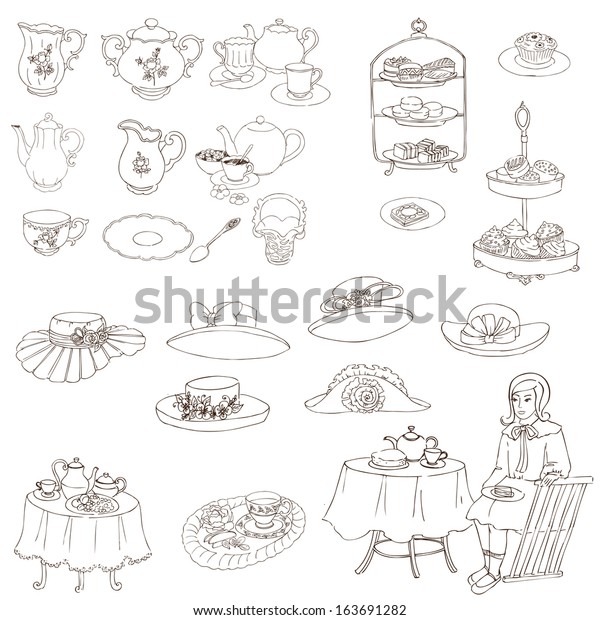 168 Tea Party Props Images, Stock Photos & Vectors | Shutterstock