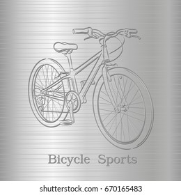 Engraving Bicycle Stock Vector (Royalty Free) 670165483 | Shutterstock