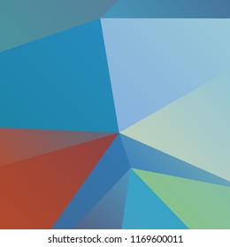 Enlarged Polygon Background Triangle Shapes Shades Stock Vector ...