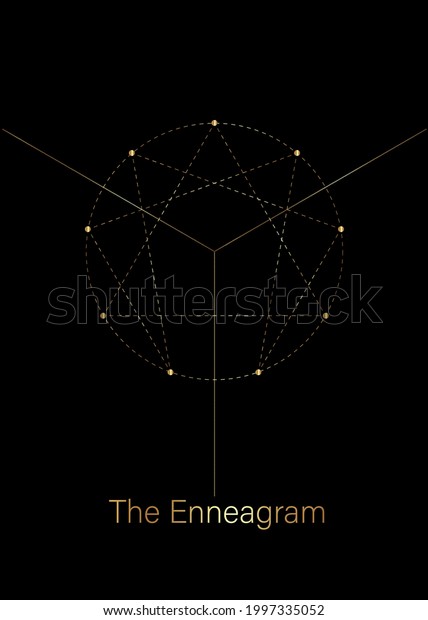 Enneagram Icon Golden Luxury Sacred Geometry Stock Vector (Royalty Free ... Enneagram Icon Golden Luxury Sacred Geometry Stock Vector (Royalty Free ...