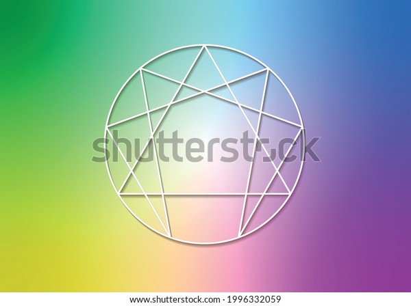 Enneagram Icon Sacred Geometry Diagram Logo Stock Vector (Royalty Free ... Enneagram Icon Sacred Geometry Diagram Logo Stock Vector (Royalty Free ...