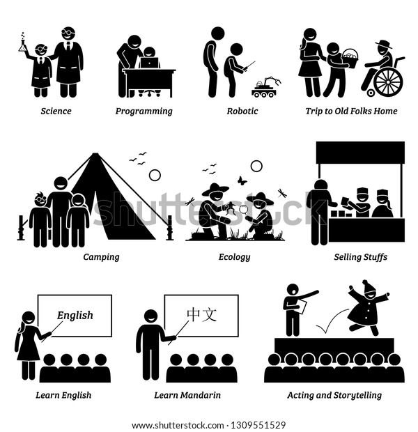 113 Co Curricular Activities For Kids Images, Stock Photos & Vectors ...