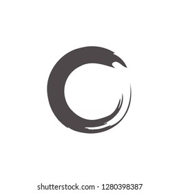 Enso Symbol Isolated Vector Stock Vector (Royalty Free) 1280398387 ...
