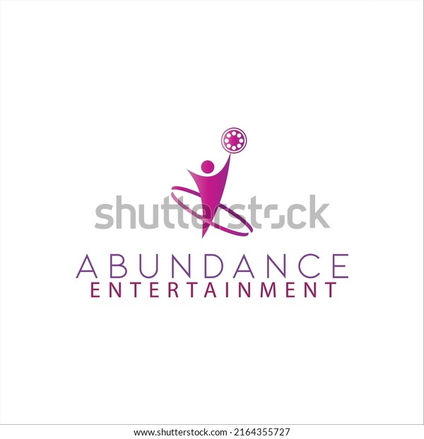 Entertainment Logo Performance Logo Watching Logo Stock Vector (Royalty ...