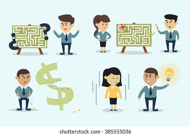 Entrepreneurs Illustrations Vector Graphics 5 Stock Vector (Royalty ...