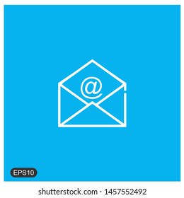 Email Icon Metallic Grey Color Style Stock Vector (Royalty Free) 565329934