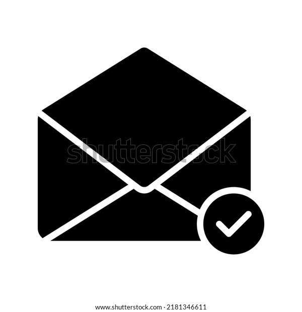 Envelope Icon Email Sign Vector Illustration Stock Vector (Royalty Free ...