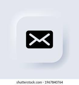 Envelope Icon Mail Icon Neumorphic Ui Stock Vector (Royalty Free ...