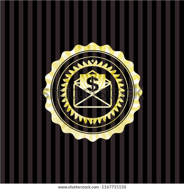 Envelope Paper Money Symbol Inside Icon Stock Vector (Royalty Free ...