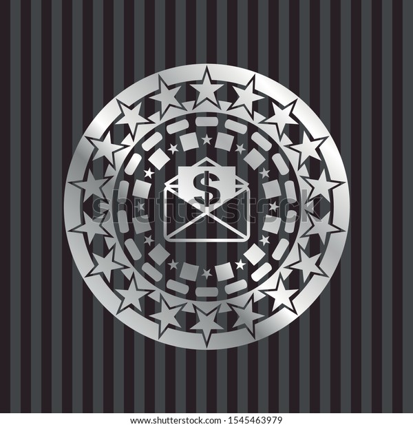 Envelope Paper Money Symbol Inside Icon Stock Vector (Royalty Free ...