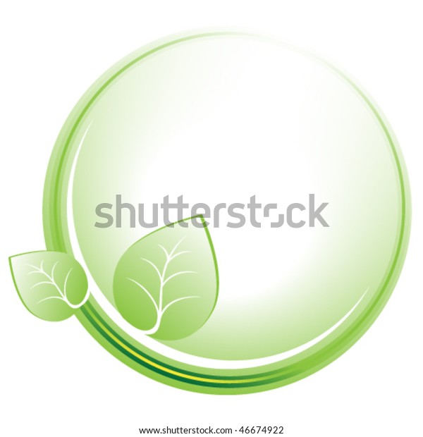 Environmental Protection Symbol Vector Illustration Stock Vector ...