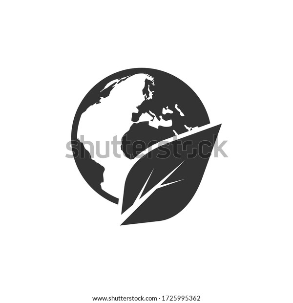 Environmental Simple Illustration Saving Our Earth Stock Vector ...