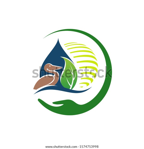 Environmental Sustainability Logo Vector Illustration Sign Stock Vector ...