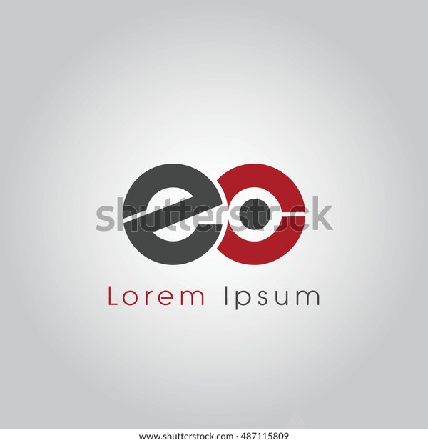 Eo Initial Letter Linked Lowercase Logo Stock Vector (Royalty Free ...