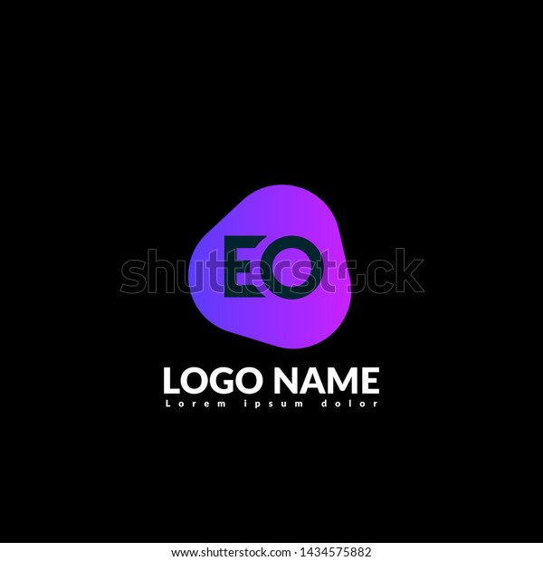 Eo Logo Concept Eo Company Linked: เวกเตอร์สต็อก (ปลอดค่าลิขสิทธิ์ ...