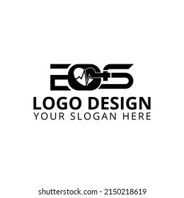Eos Logo Design Professional Logo Stock Vector (Royalty Free ...