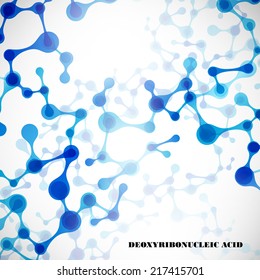 Eps Beautiful Structure Dna Molecule Stock Vector (Royalty Free ...