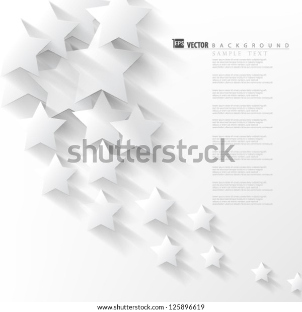 Eps10 Vector Abstract Overlapping Stars Background Stock Vector ...