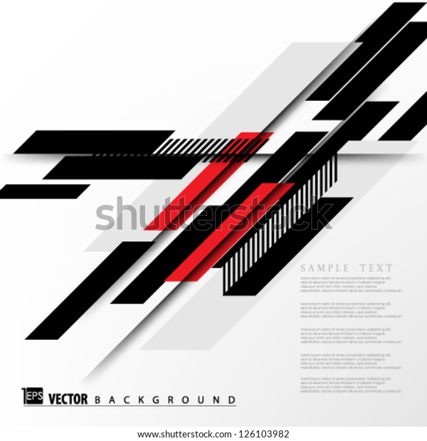 Eps10 Vector Abstract Slant Shapes Background Stock Vector (Royalty ...
