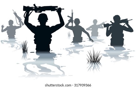 25,457 Soldier in water Images, Stock Photos & Vectors | Shutterstock