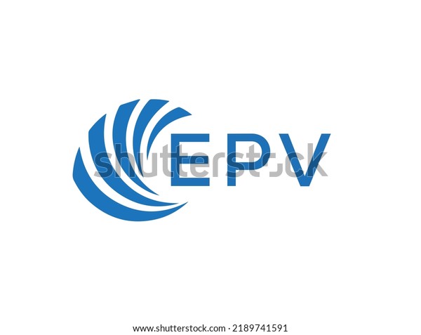 Epv Letter Logo Design On White Stock Vector (Royalty Free) 2189741591 ...