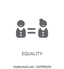 Equality Icon Trendy Equality Logo Concept Stock Vector (Royalty Free ...