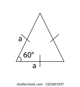 Corporate Triangular Graph Element Vector Stock Vector (Royalty Free) 1195530358