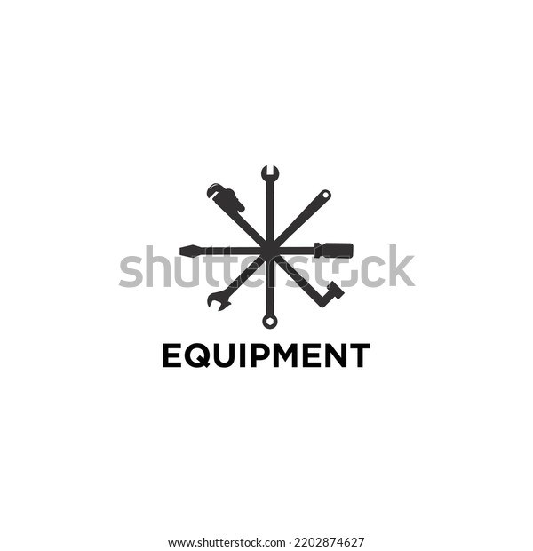 Equipment Logo Design Modern Simple Stock Vector (Royalty Free ...