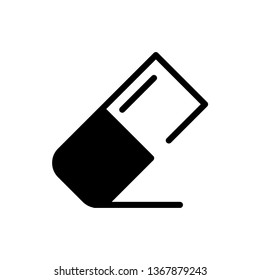 Eraser Icon Vector Illustration Logo Template Stock Vector (Royalty ...