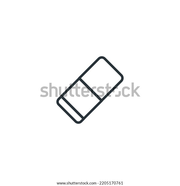 Eraser Icon Eraser Icon Vector Trendy Stock Vector (Royalty Free ...