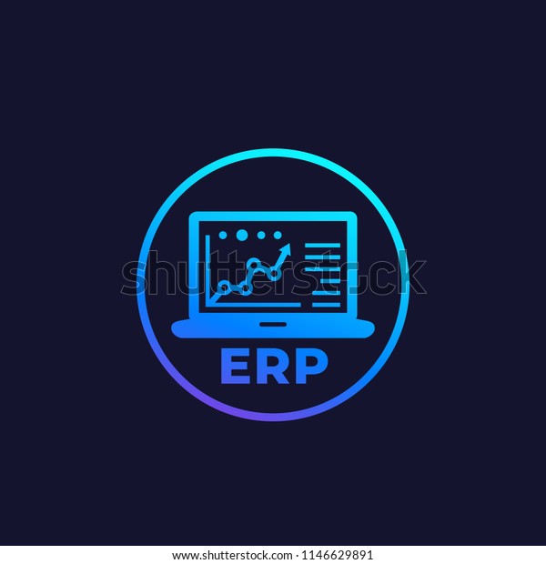Erp System Software Vector Stock Vector (Royalty Free) 1146629891 Erp System Software Vector Stock Vector (Royalty Free) 1146629891