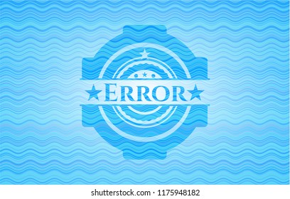 Safe Water Concept Emblem Background: เวกเตอร์สต็อก (ปลอดค่าลิขสิทธิ์ ...