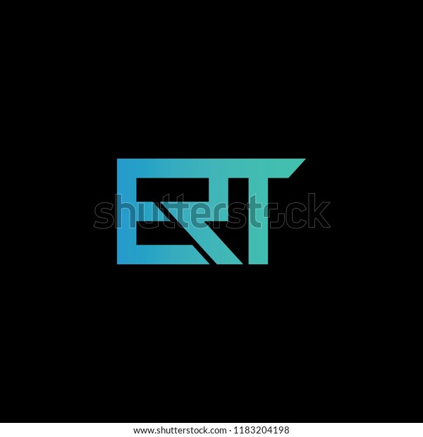 Ert Company Logo Vector Stock Vector (Royalty Free) 1183204198