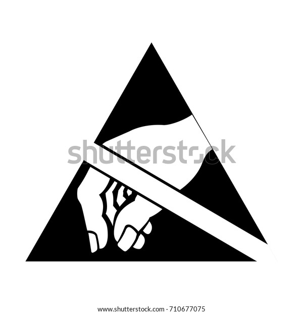 Esd Susceptibility Symbol Electrostaticsensitive Device Susceptibility ...