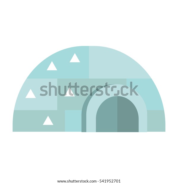 Eskimo House Vector Illustration Stock Vector (Royalty Free) 541952701 ...