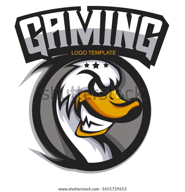Esports Team Logo Template Duck Vector Stock Vector (Royalty Free ...