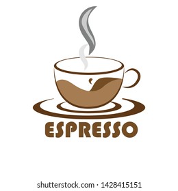 Espresso Logo Icon Design Template Stock Vector (Royalty Free ...